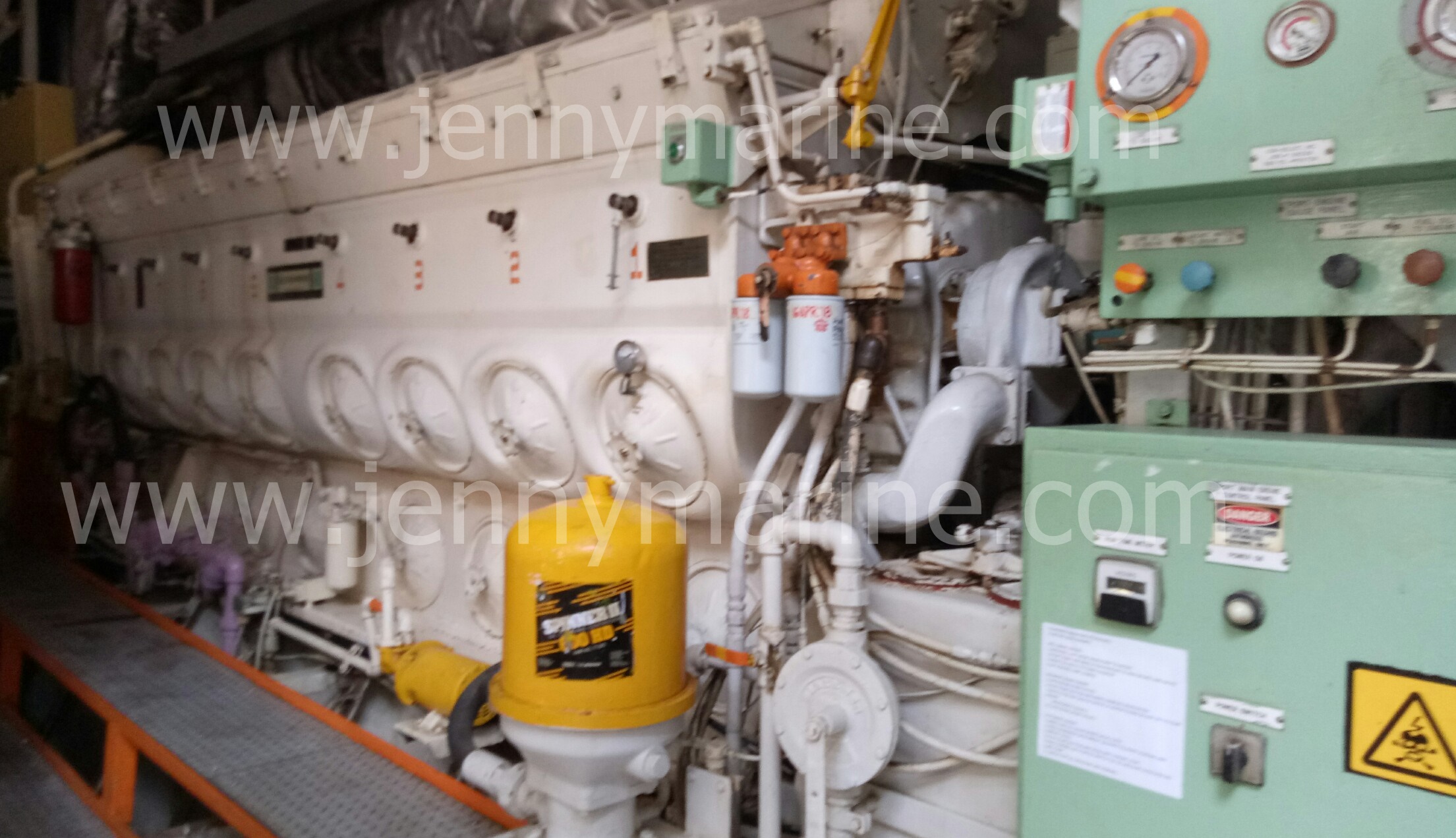 EMD 16-710G7A Engines 4000 BHP 900 RPM – Jenny Marine l Ship Engines ...