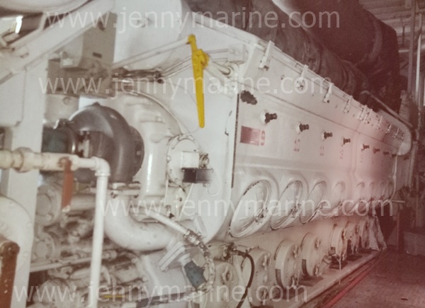 EMD 16-710G7A Engines 4000 BHP 900 RPM – Jenny Marine l Ship Engines ...